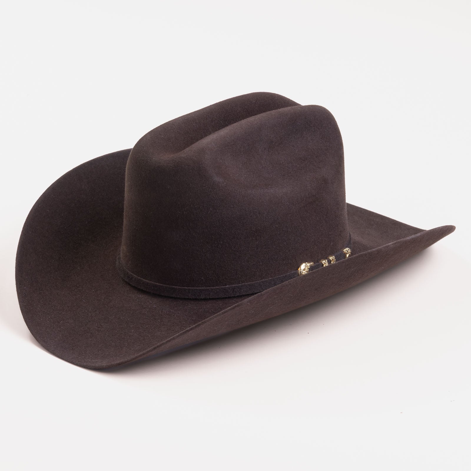 6X El Oro in Brown | Larry Mahan Fur Felt Western – Larry Mahan Hats
